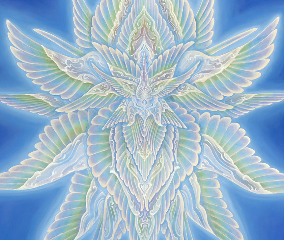 The Blessing : Original oil painting on canvas : 48x72" - Serpentfeathers